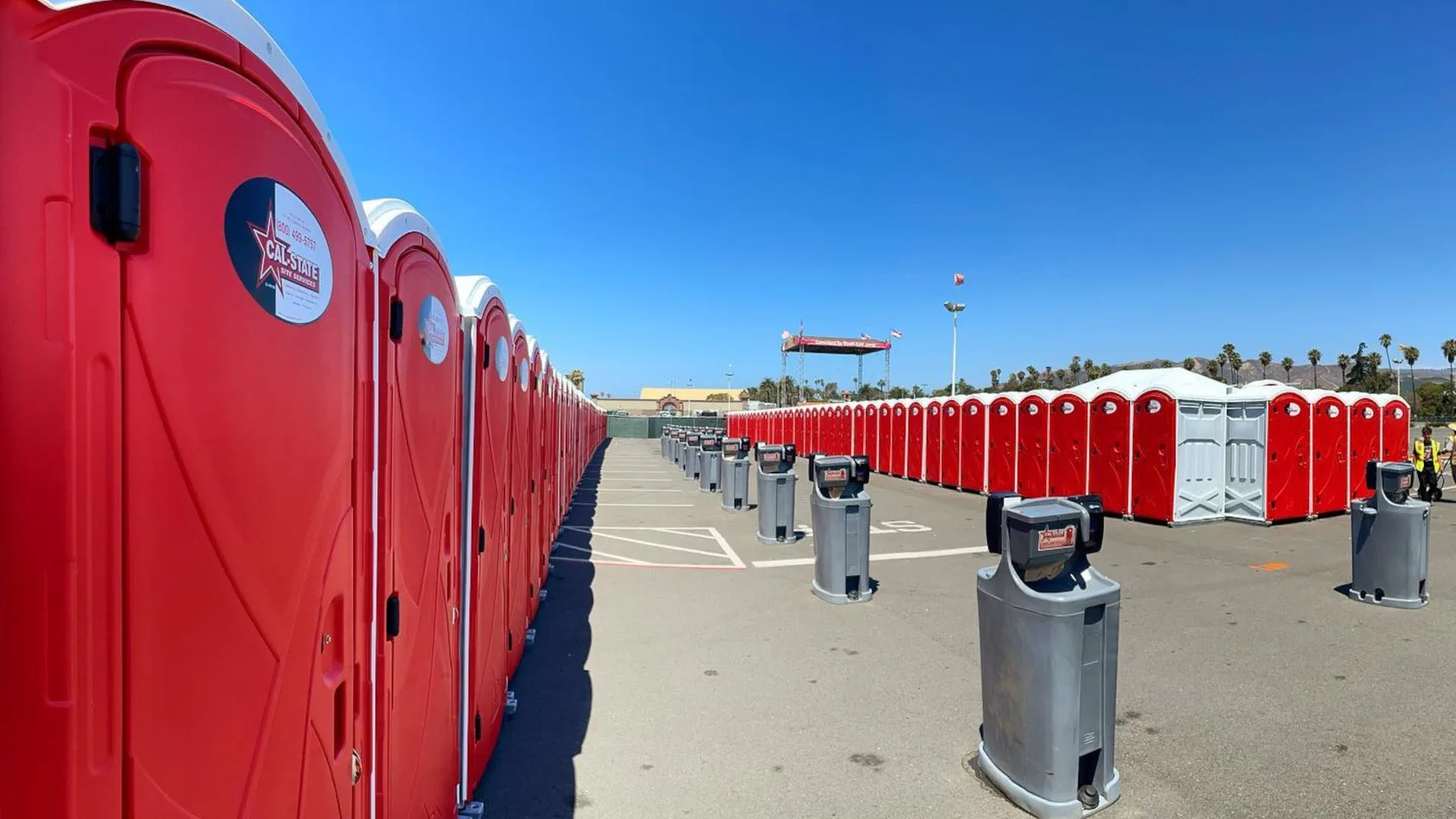 Rent Portable Sanitation: Toilets, Restroom Trailers, Sinks | Cal-State ...